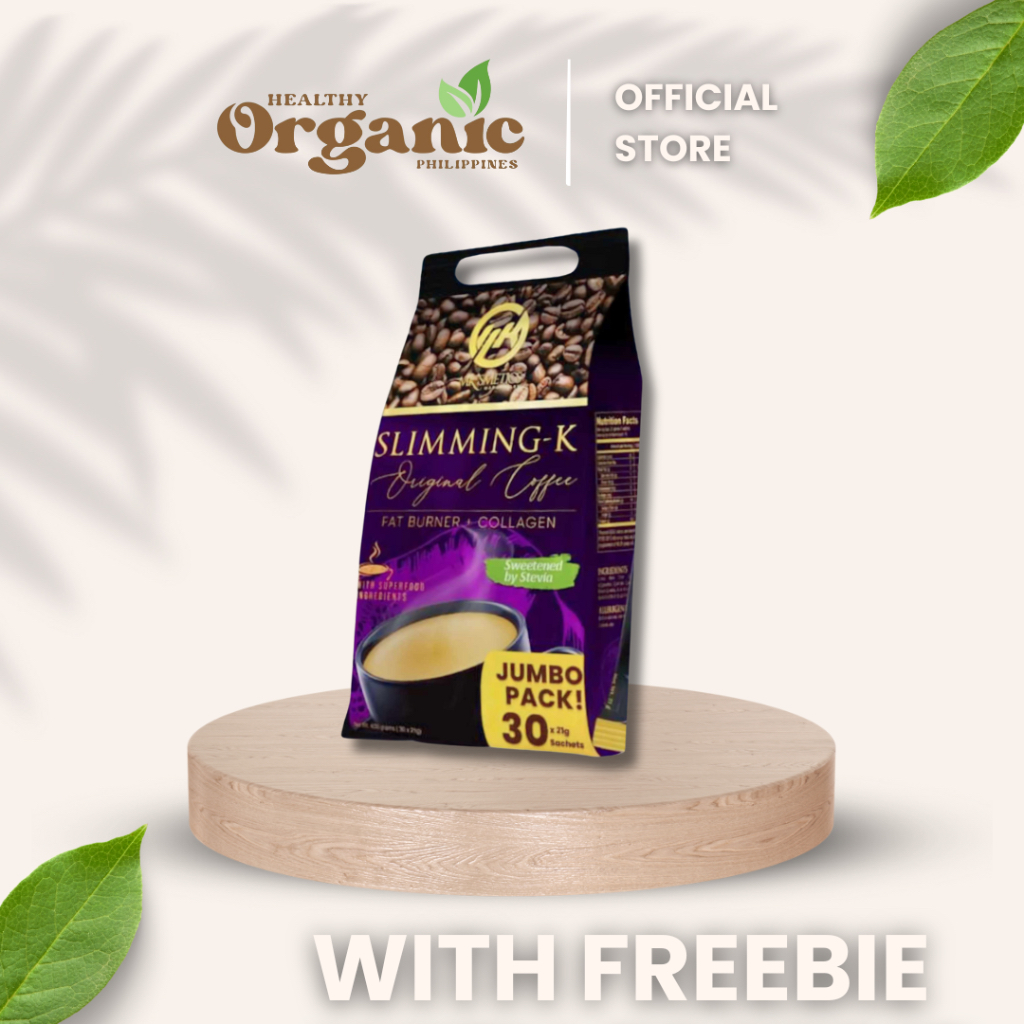 SLIMMING K Coffee Jumbo Pack Original Blend Fat Burner Collagen Weight ...