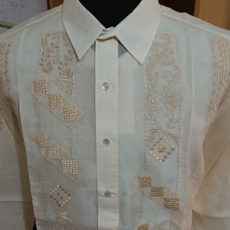 Men's Barong Computerized Design | Shopee Philippines
