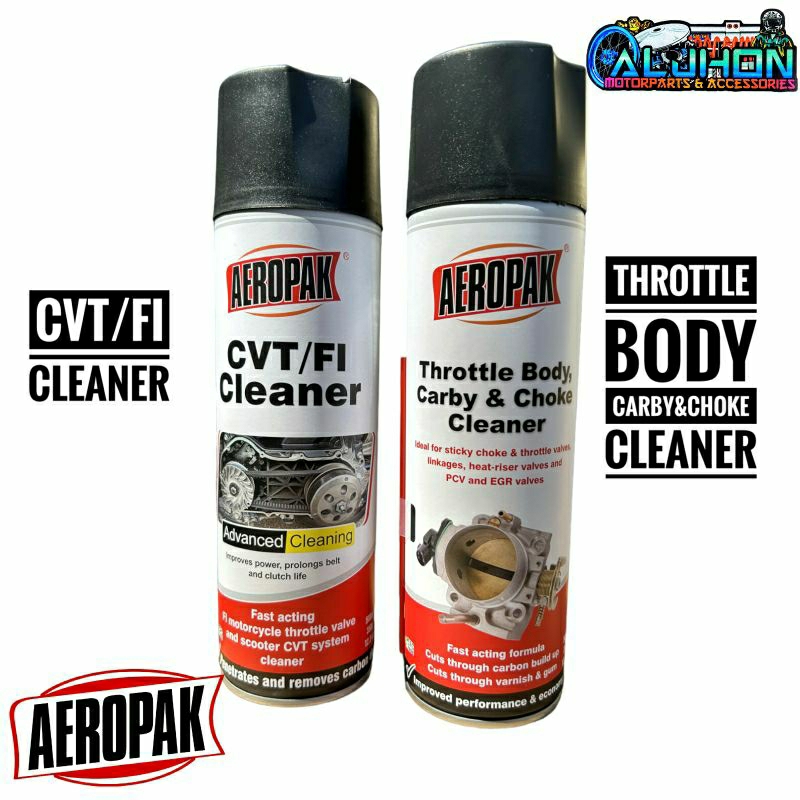 AEROPAK THROTTLE BODY & CVT CLEANER 500ML, 350G, 12.3OZ | Shopee ...