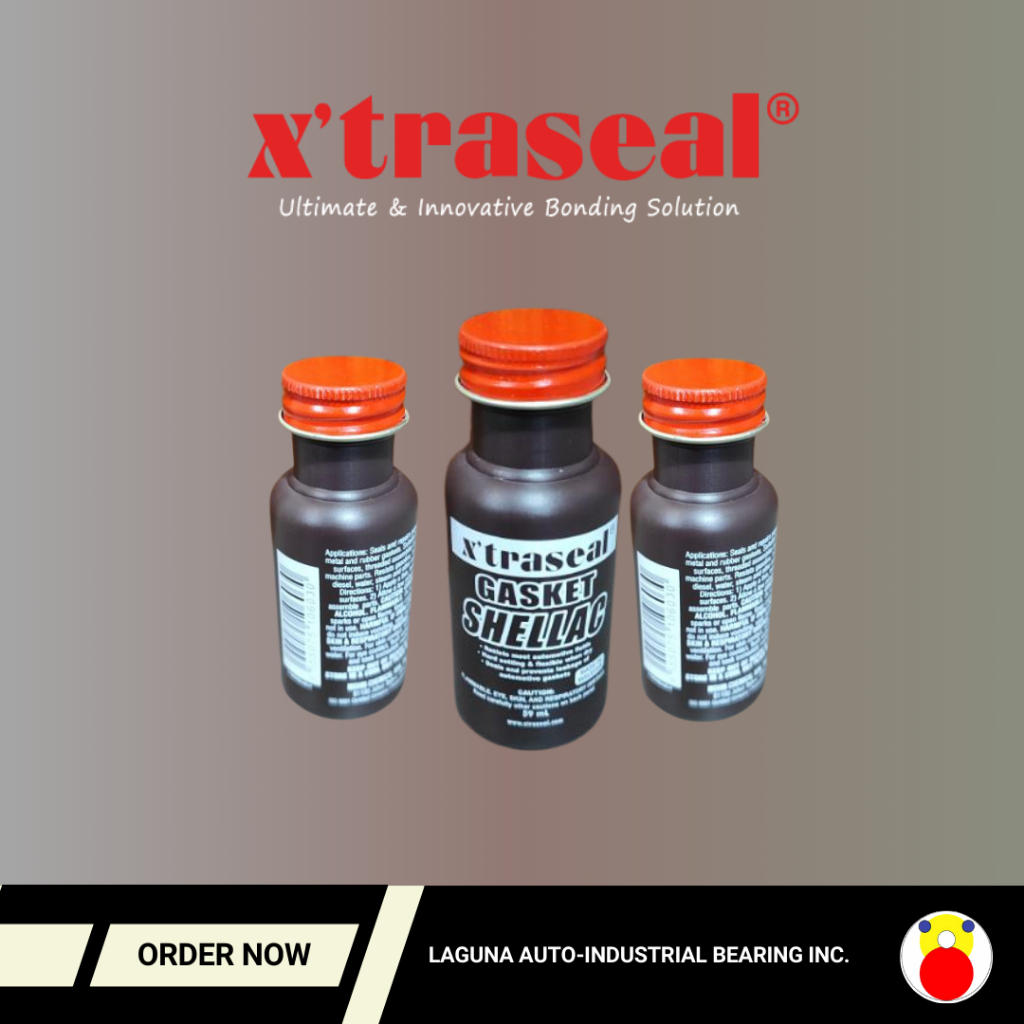 X'TRASEAL GASKET SHELLAC FAST REACTION TIME/SEAL PREVENTS | Shopee ...