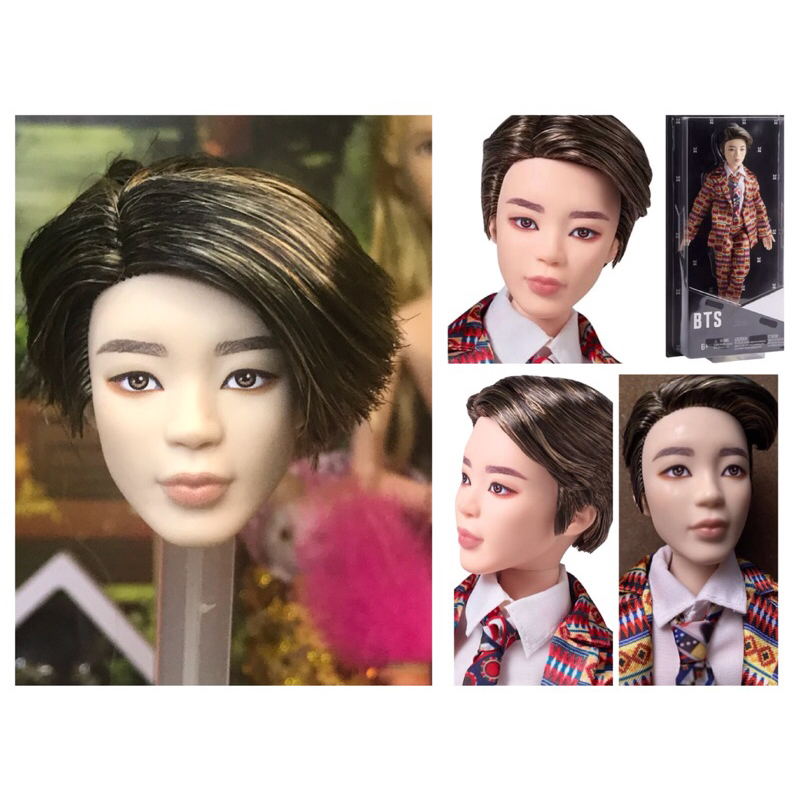2019 KEN DOLL HEAD of mattel idol fashion doll BTS-JIMMIN | Shopee ...