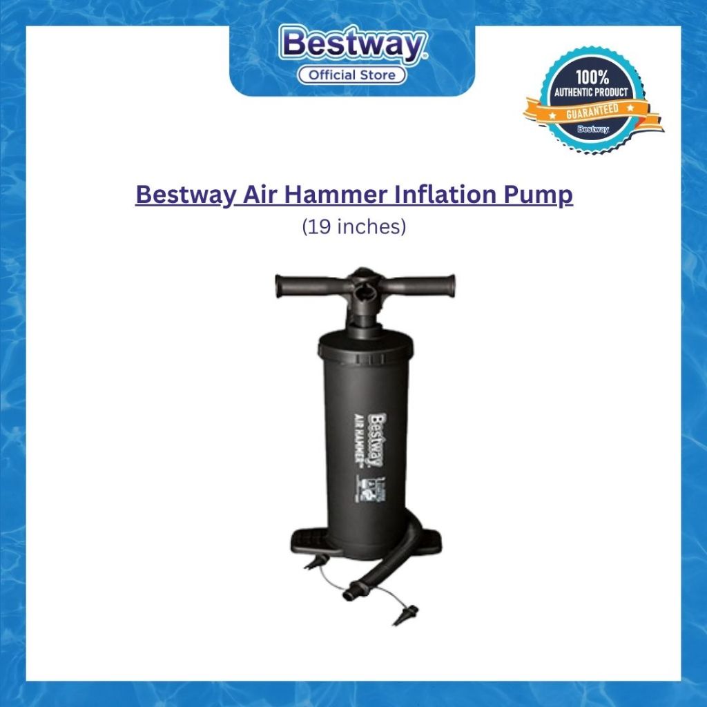 Bestway Air Hammer Inflation Pump (19 inches) | Shopee Philippines