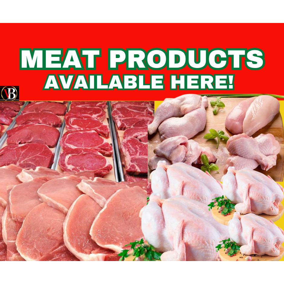 Tarpaulin MEAT Products Size 18x24inch high quality print,makapal ...