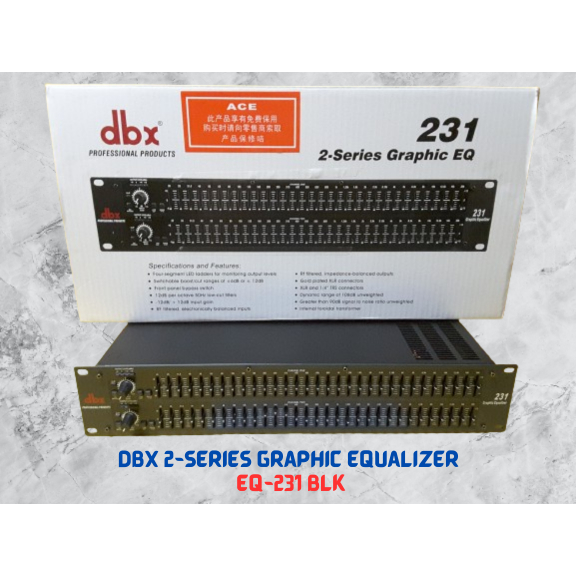 DBX 2-Series Graphic Equalizer EQ-231 | Shopee Philippines