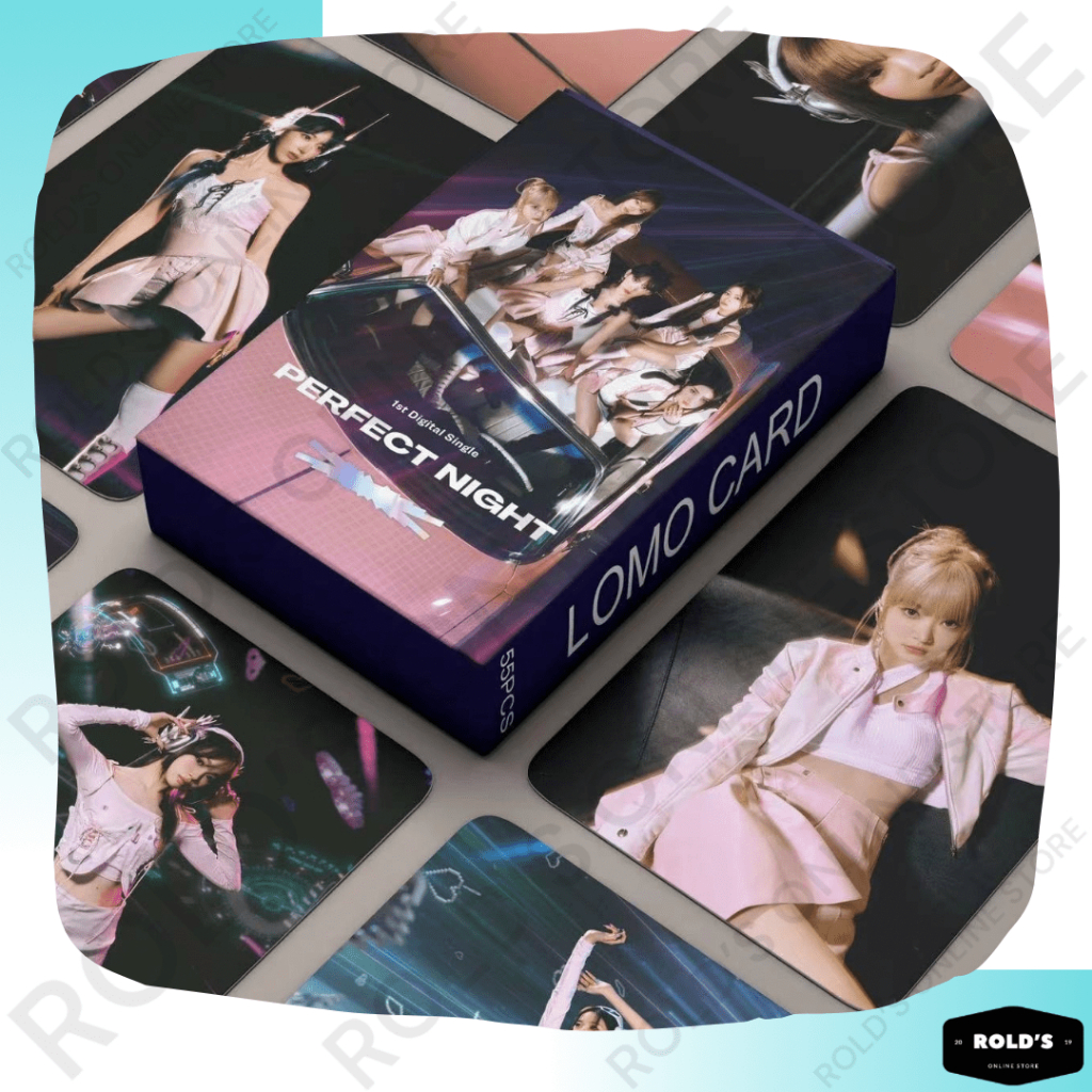 [55pcs/box] LE SSERAFIM Lomo Cards / Photo Cards KPOP | Shopee Philippines