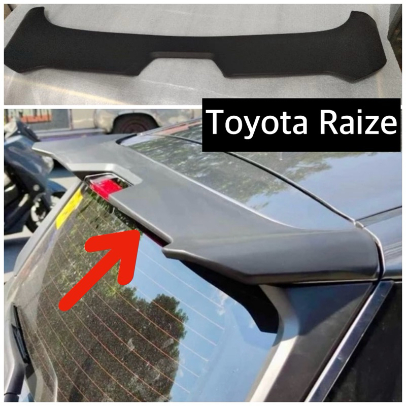 Toyota Raize 2021 - 2025 Spoiler GR Type | Shopee Philippines