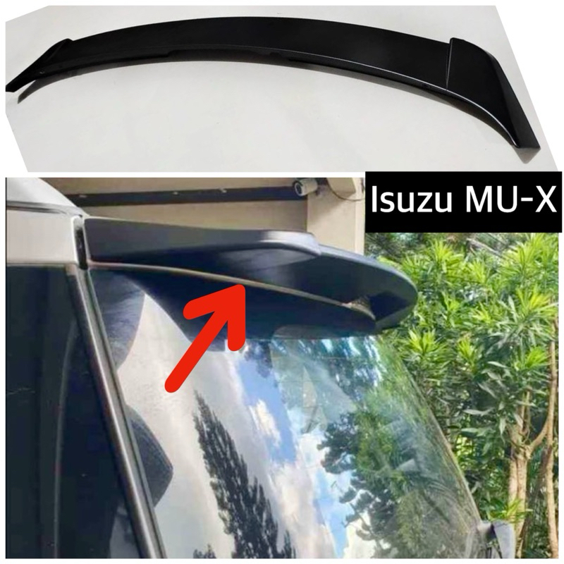 Isuzu MUX 2014 - 2018 Spoiler Black | Shopee Philippines
