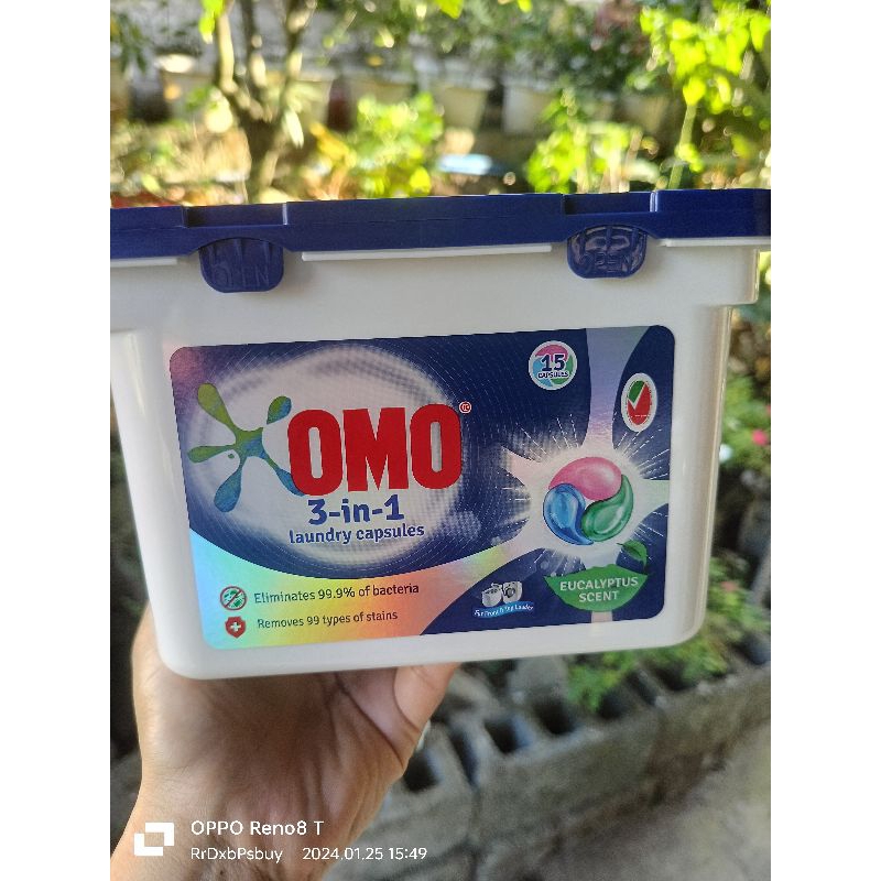 OMO Laundry Pods 15pcs | Shopee Philippines