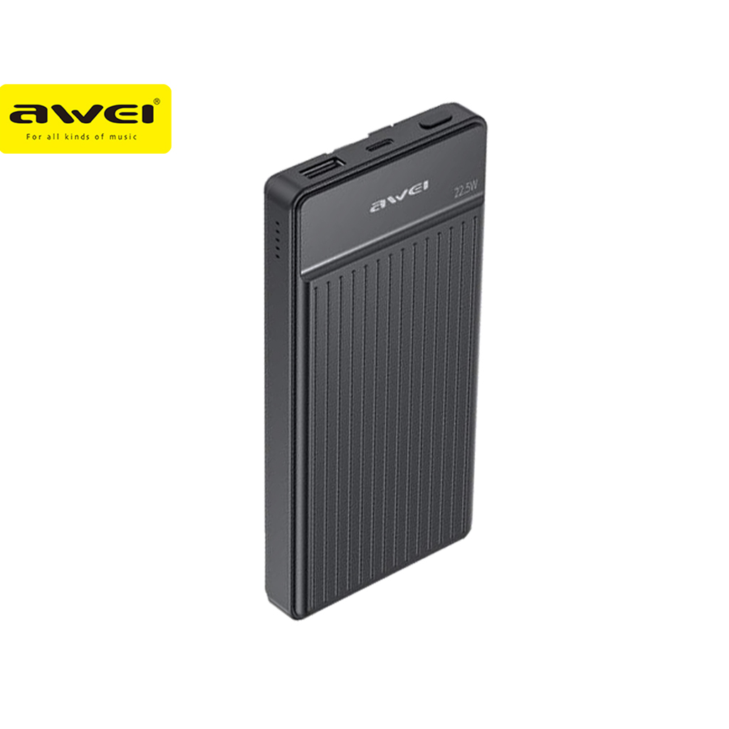 Awei P88K 10,000mAh Portable Mini Powerbank Fast Charge 22.5W with ...