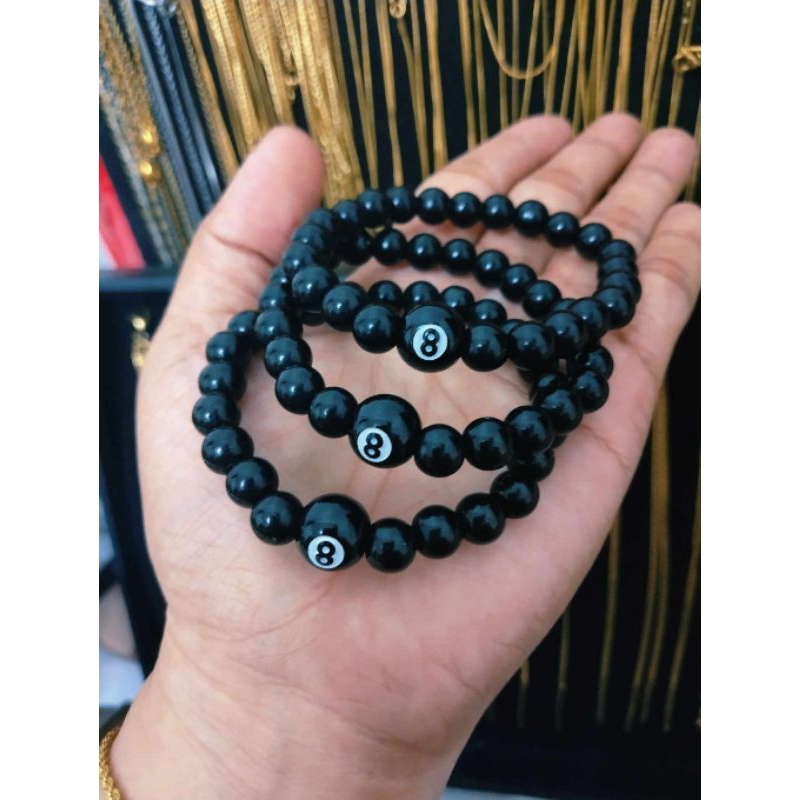 BILLIARD BALL BRACELET/ STRETCHABLE | Shopee Philippines