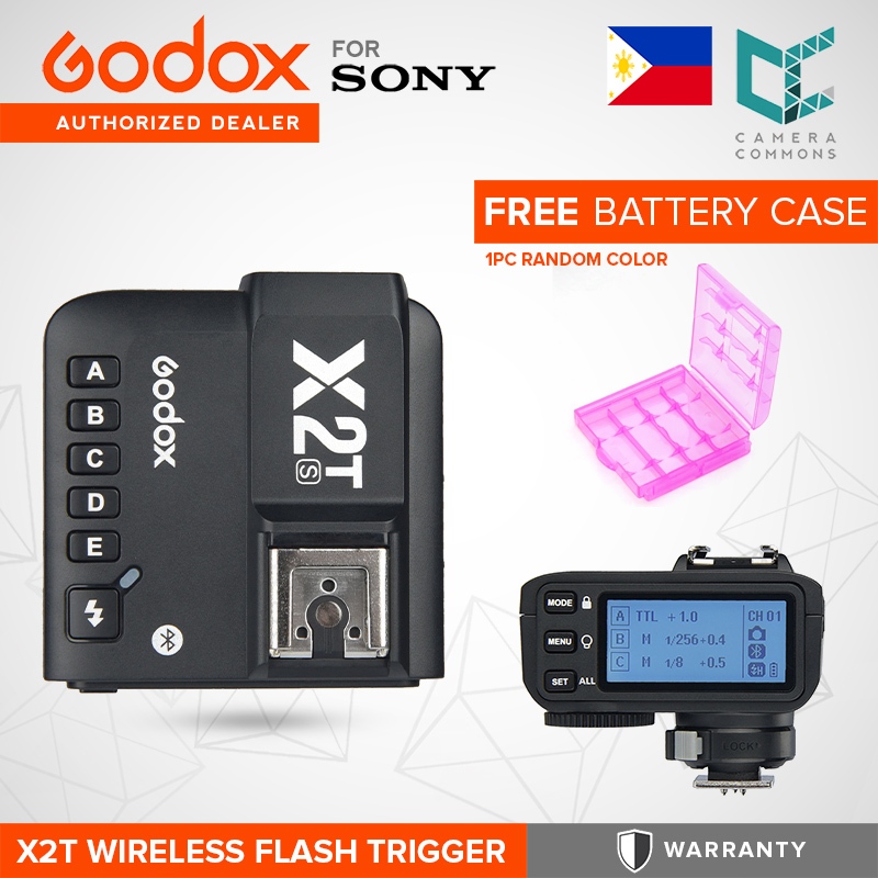 Godox X2 X2T-S 2.4 GHz TTL Wireless Flash Trigger for Sony X2T | Shopee ...