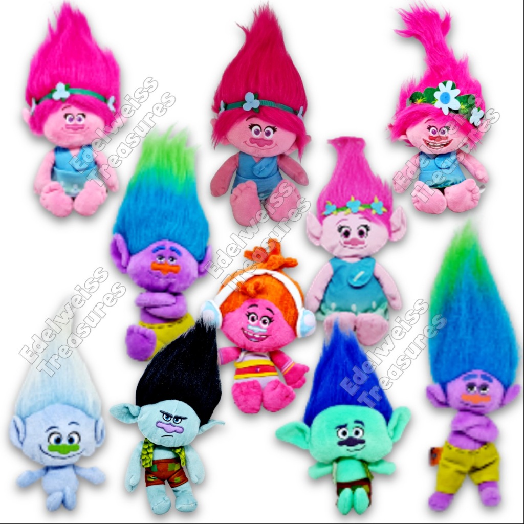 Dream Works Trolls Plush Stuffed Toys Collection | Shopee Philippines