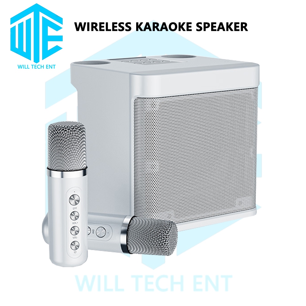 DBPH Professional karaoke dual microphone Bluetooth speaker smart ...