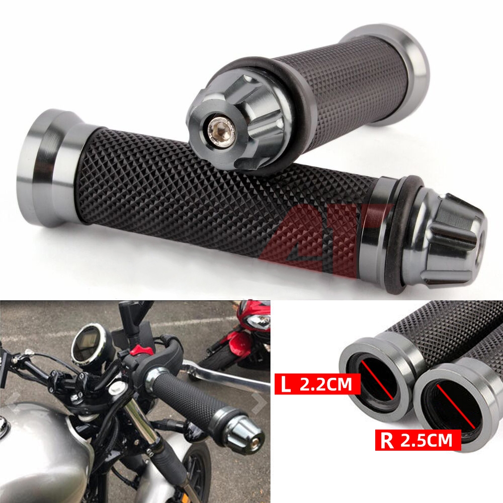 WBIKE Motorcycle Racing Handle Grip Boy Alloy RCB Universal Handle Grip ...