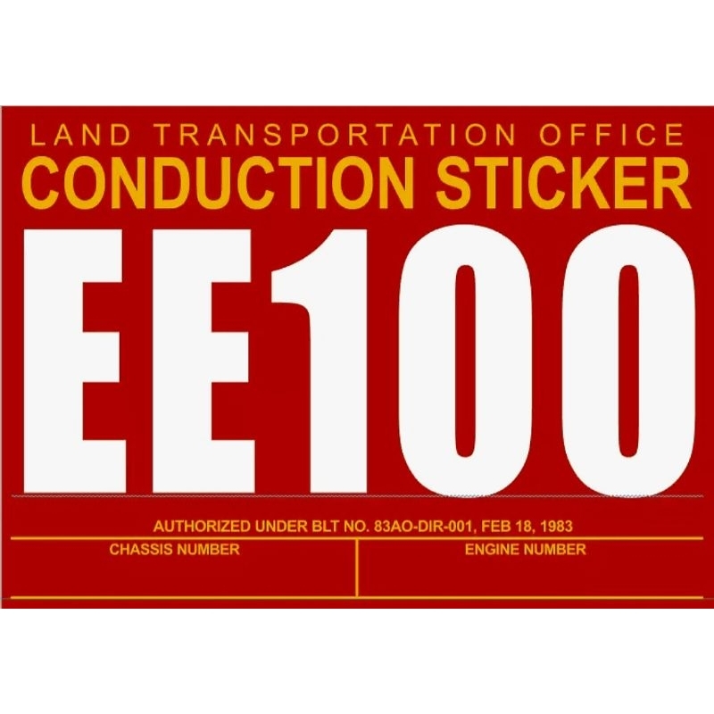 Restoration of Conduction Sticker EE100 Toyota Corolla Big body 1993 ...