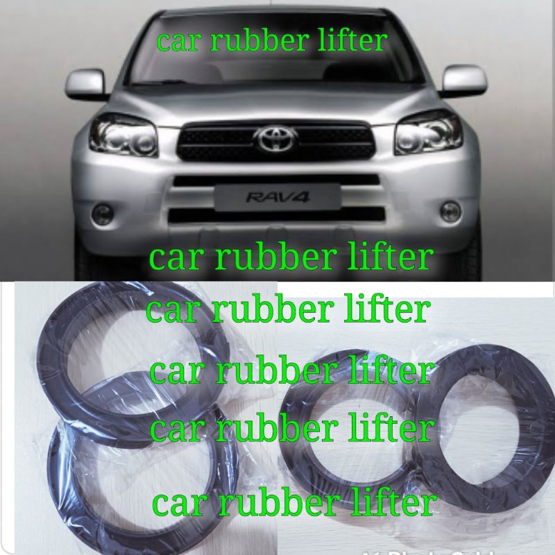 Rubber lifter for Toyota RAV4 heavy duty 2pcs in 1order | Shopee ...