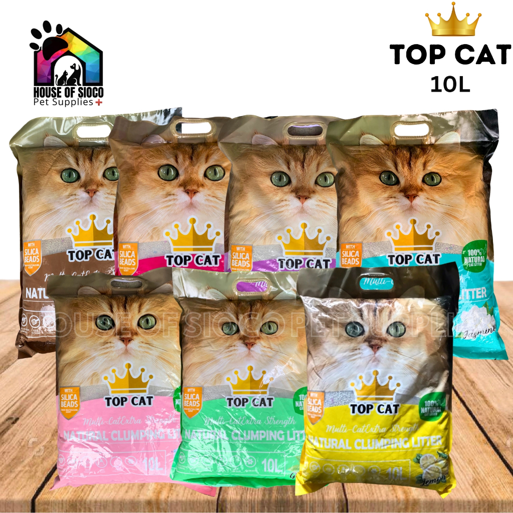 Top Cat Bentonite Cat Litter 10L Shopee Philippines