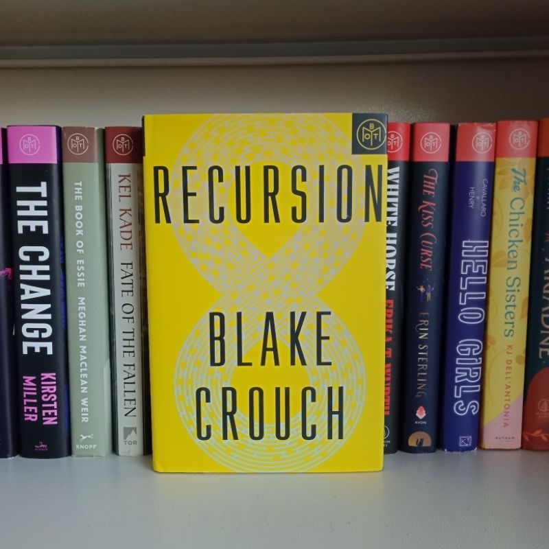 BOTM: Recursion by Blake Crouch | Book of the Month (HB) | Shopee ...