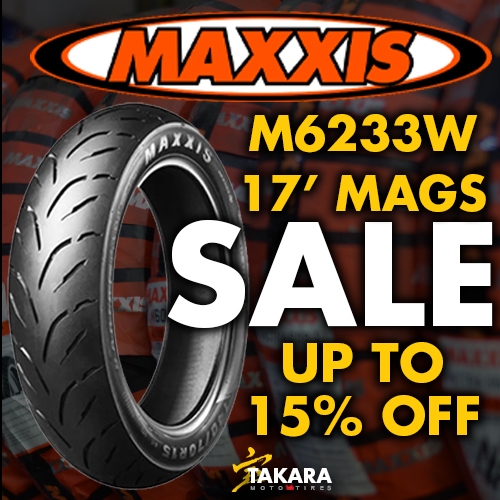 MAXXIS TIRE M6233 tubeless 17" by TAKARA (FREE TIRES SEALANT, PITO, & STICKER) | Shopee Philippines