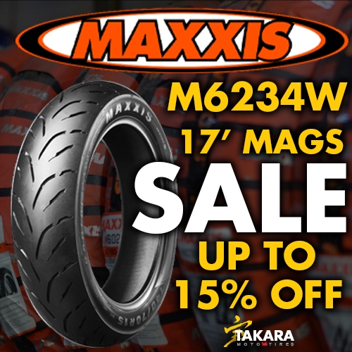 MAXXIS TIRE M6234 tubeless 17'' by TAKARA (FREE TIRES SEALANT, PITO ...
