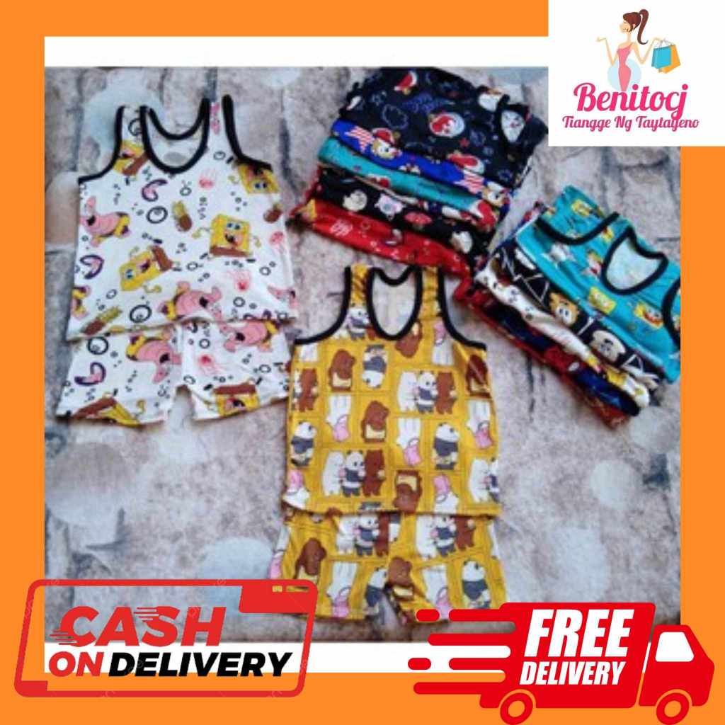 Terno Sando Short for BOYS 2-4yrs old Baby Fashion Summer Wear Children ...