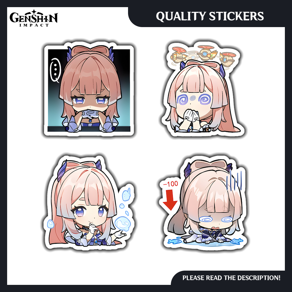 Sangonomiya Kokomi - Genshin Impact Emoji Stickers | Shopee Philippines