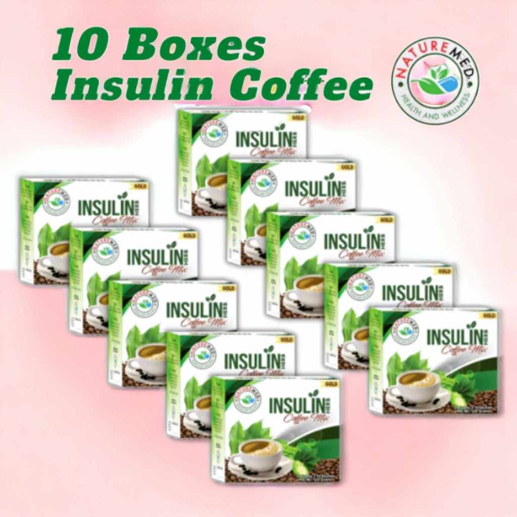 10 Boxes Insulin Coffee Original,herbal coffee,diabetes,acidic ...