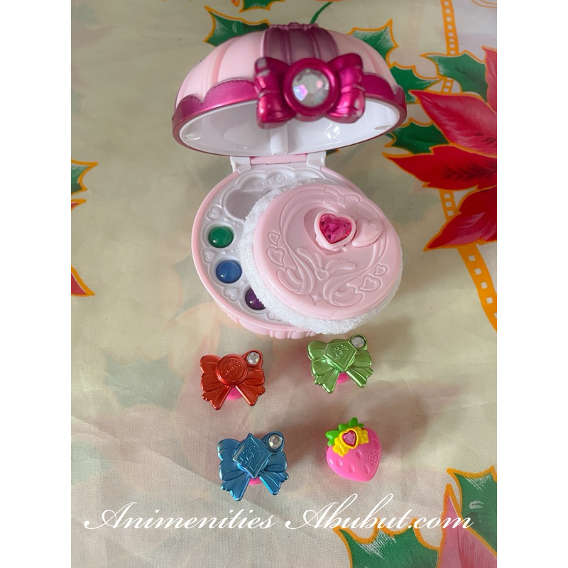 PRECURE SMILE COMPACT TOY COMPLETE with 4 deco charms | Shopee Philippines