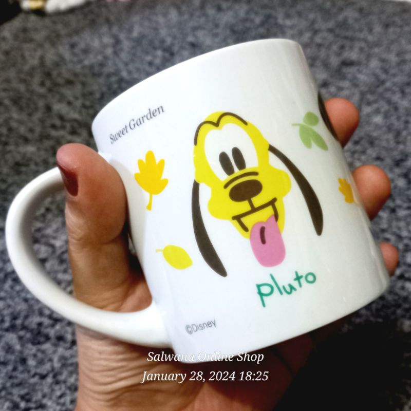 DISNEY MICKEY MINNIE PLUTO COLLECTIBLE MUG | Shopee Philippines
