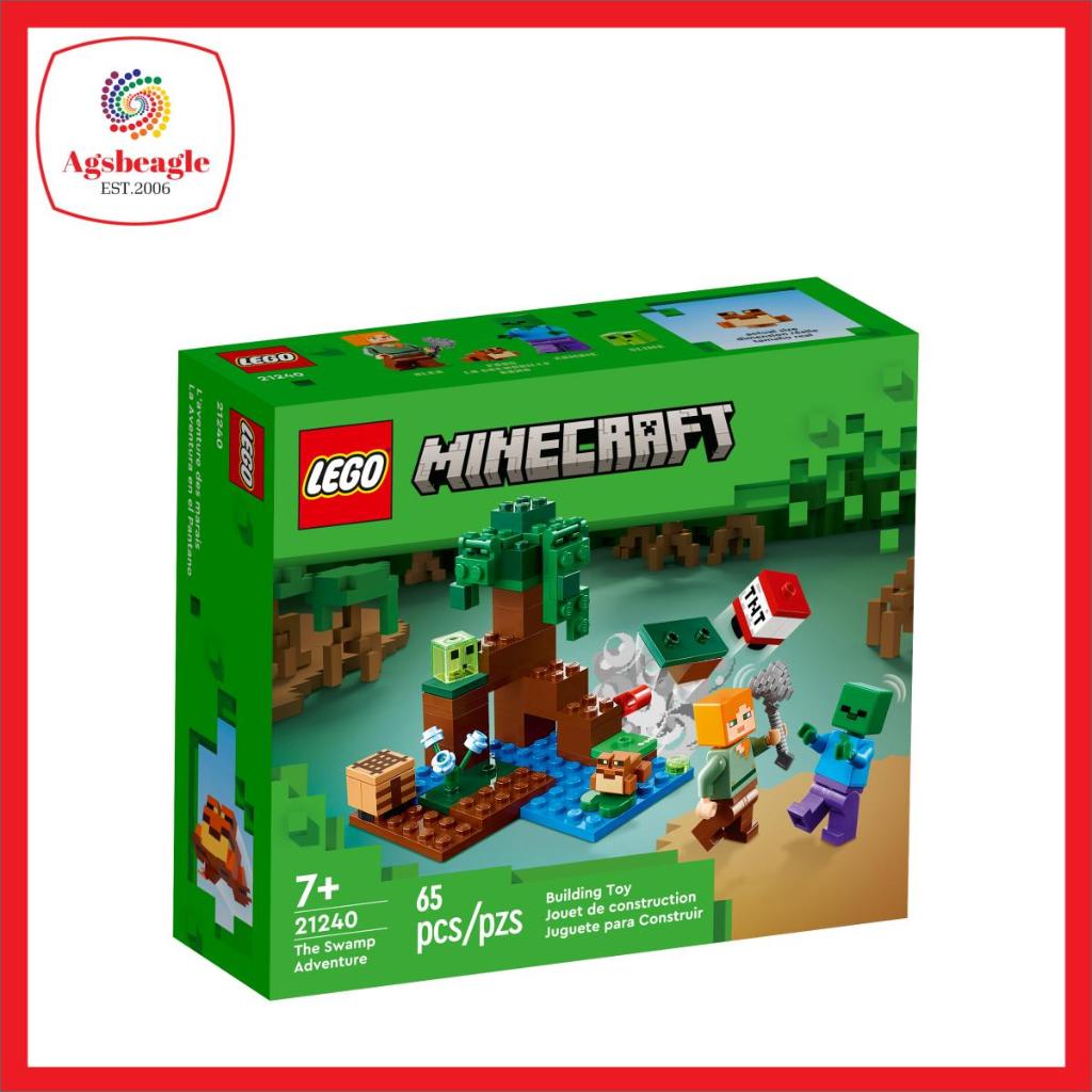 Lego Minecraft The Swamp Adventure 21240 (2023) | Shopee Philippines