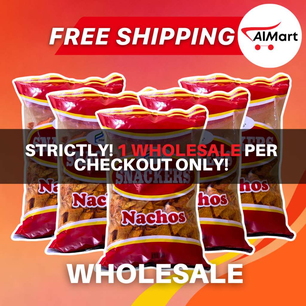 WHOLESALE! SNACKERS NACHOS SWEET & SPICY 500 GRAMS (20 PIECES PER BOX) | Shopee Philippines