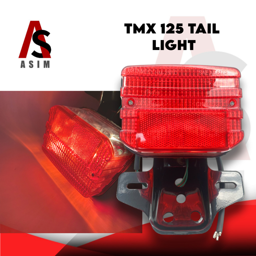 ASIM MOTORCYCLE TMX 125 TAIL LIGHT WITH BRACKET | Shopee Philippines