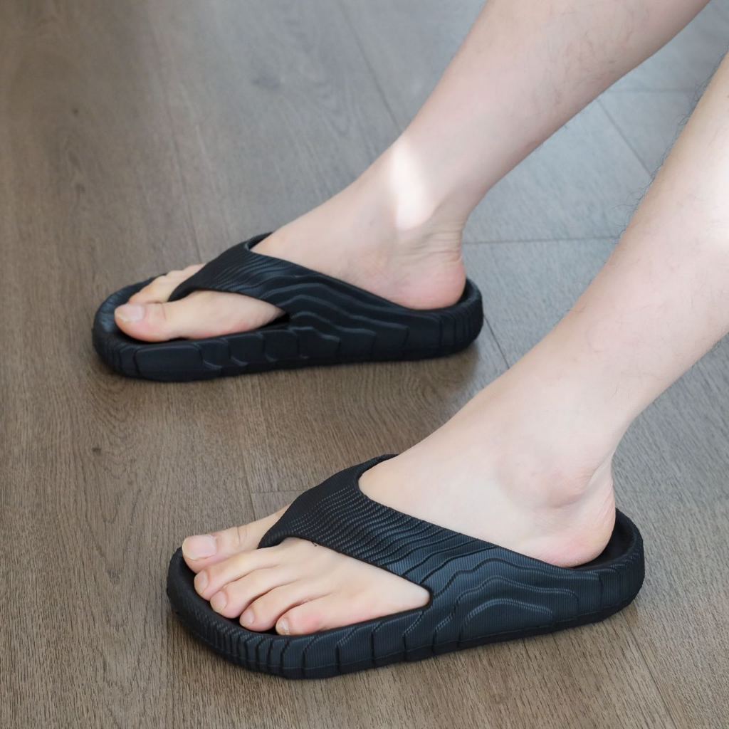 Slippers for mens Flip-flops anti-slip wearable beach fashion ...
