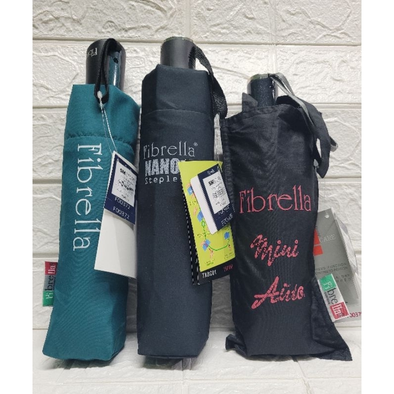 Fibrella umbrella automatic assorted color water resistant | Shopee ...