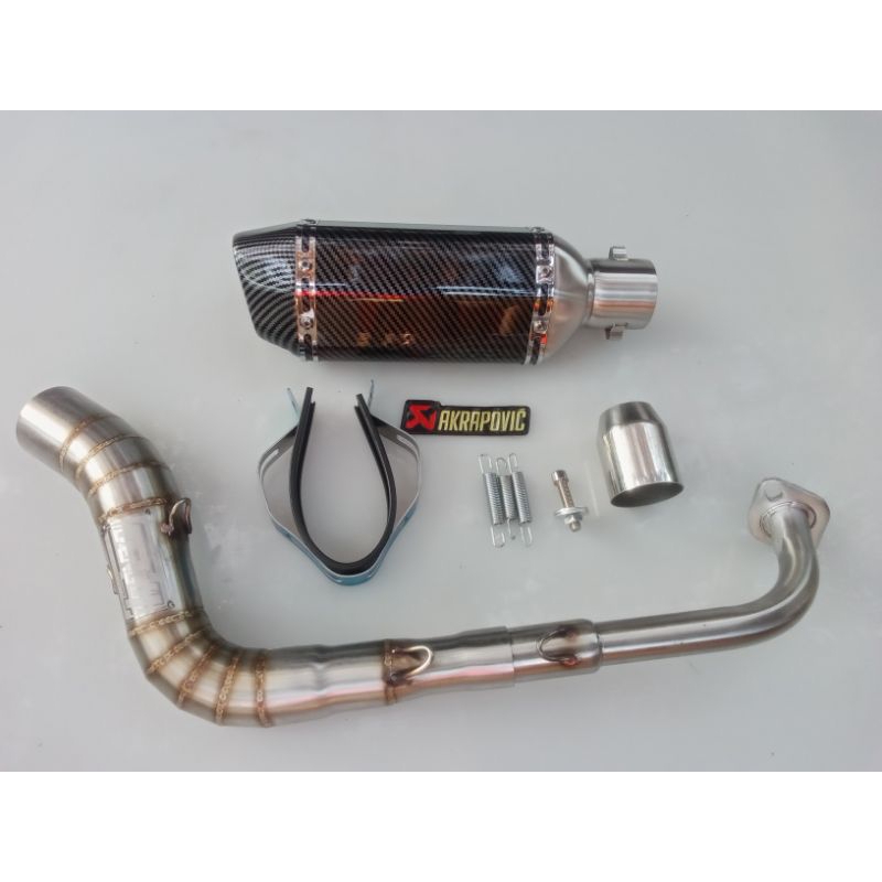 Aerox v1 & v2 and nmax v2 akrapovic full system | Shopee Philippines