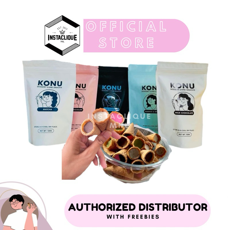 Konu Dessert Cone Bite Snacks | Shopee Philippines