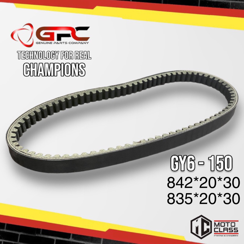 GPC V-BELT GY6 150 835*20*30 | 842*20*13 | Shopee Philippines