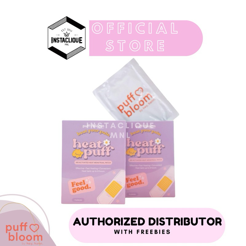 Puff & Bloom Heat Puff Air Activated Heat Menstrual Patch | Shopee ...