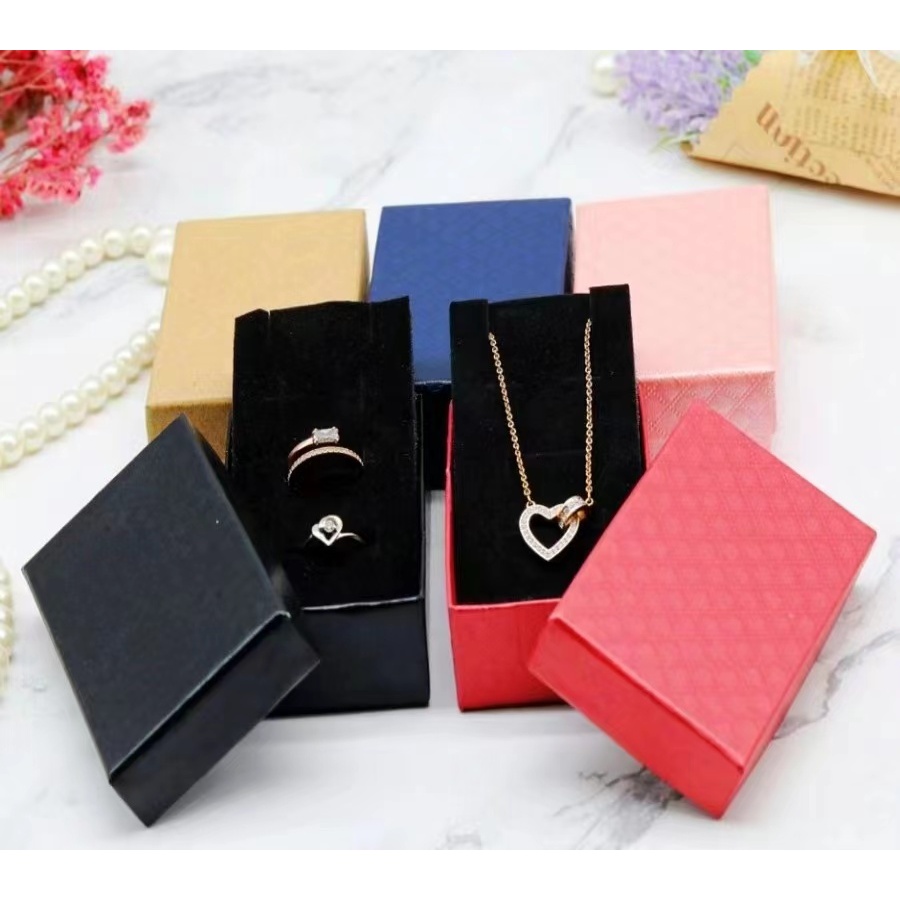 Jewelry gift box diamond desgin plain gift box size 24 PCS 5*5cm 5*8cm ...