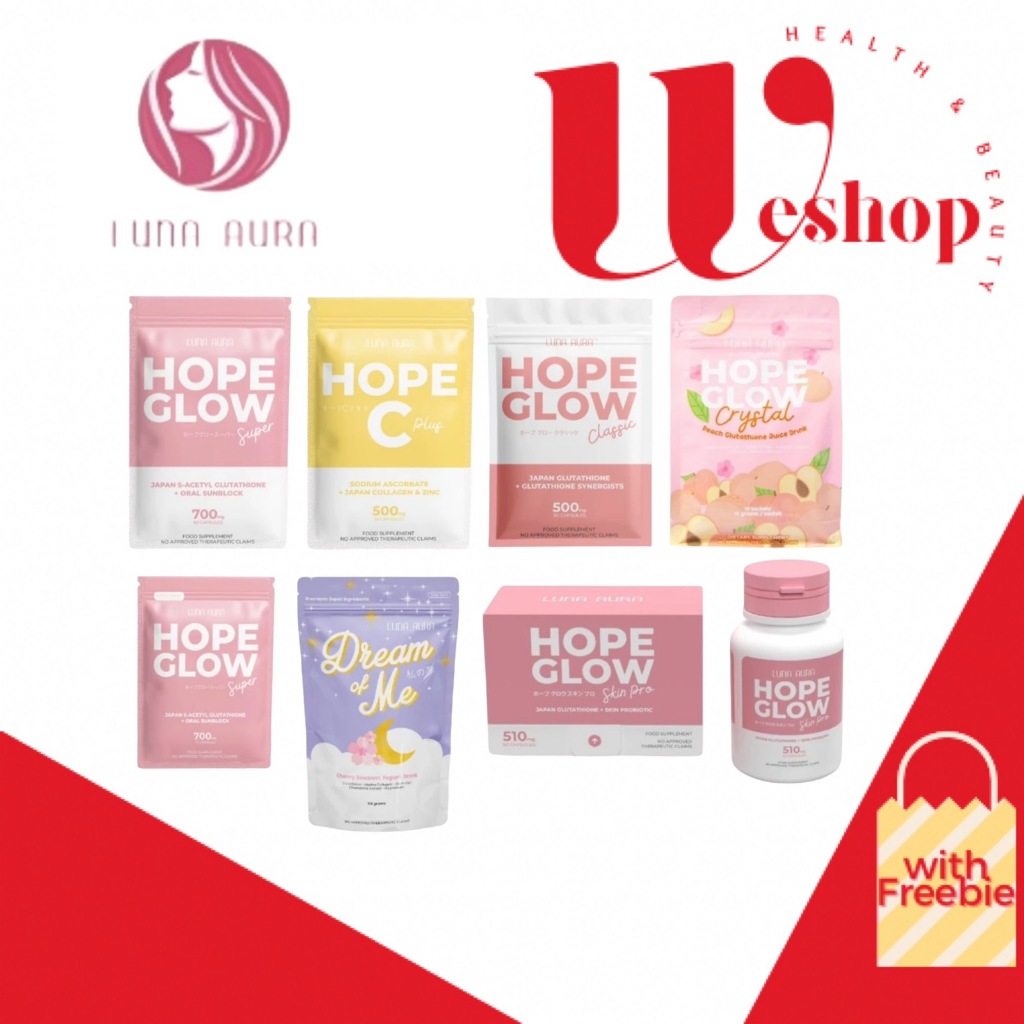 HOPE GLOW CAPSULES , HOPE C CAPSULES AND DREAM OF ME YOGURT DRINK BY ...