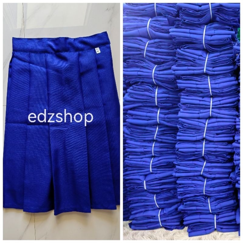 Royal blue skirt school uniform (WHOLESALE) | Shopee Philippines