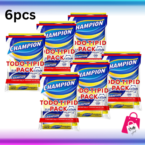 Champion Todo-Tipid Pack x 6 pcs | Shopee Philippines