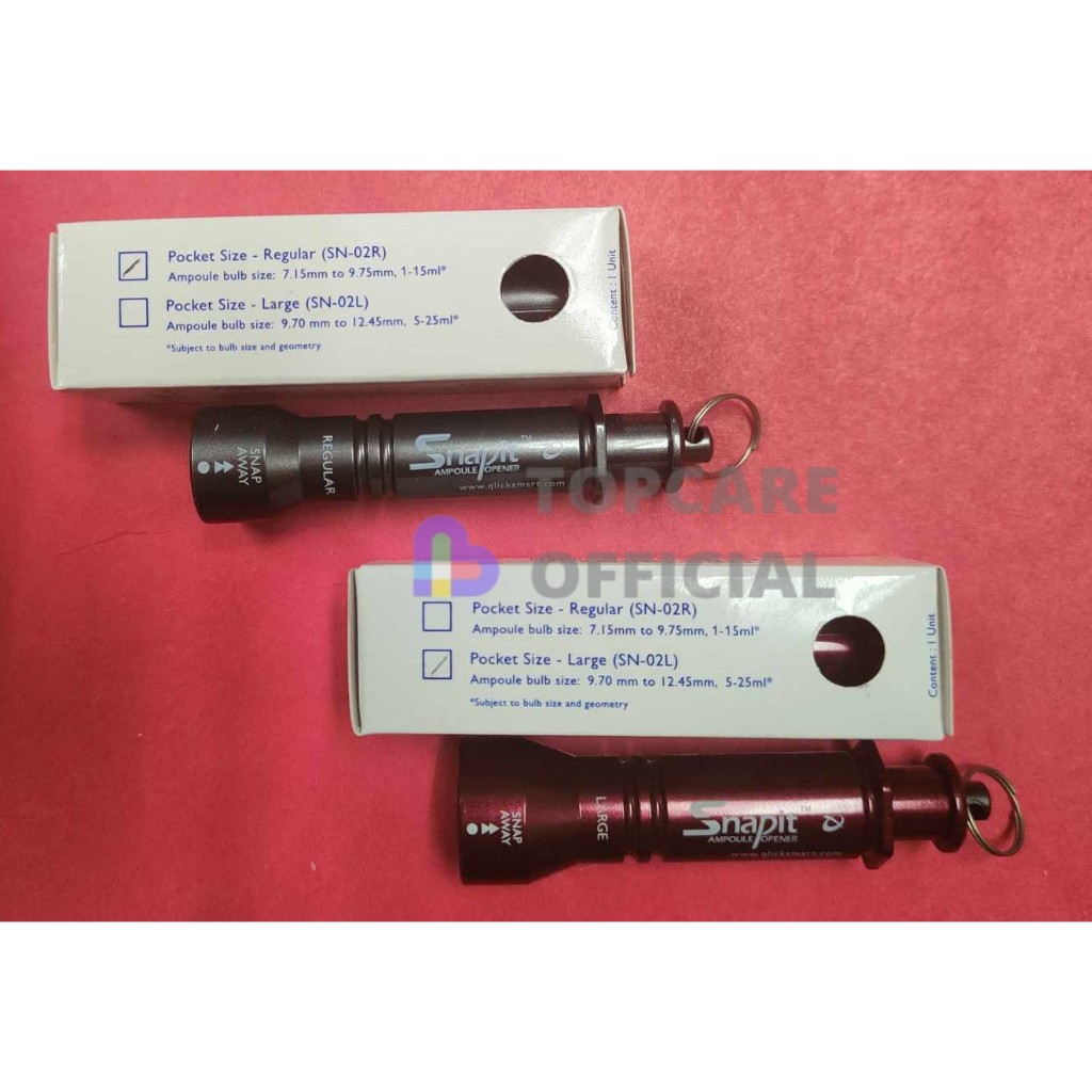 Ampoule Opener, SNAPIT | Laboratory Ampoule Safety opener | Shopee ...