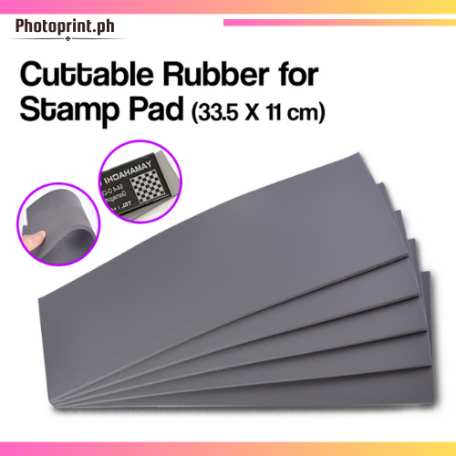 Rubber Stamp Pad for and Case 33.5 x 11 cm | Shopee Philippines