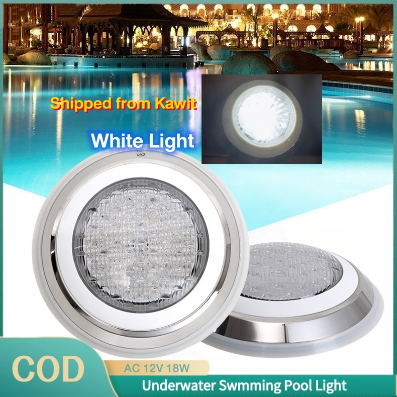 Stainless steel swimming pool lights LED pool lights AC12V IP68 waterproof Wall underwater lamp ...