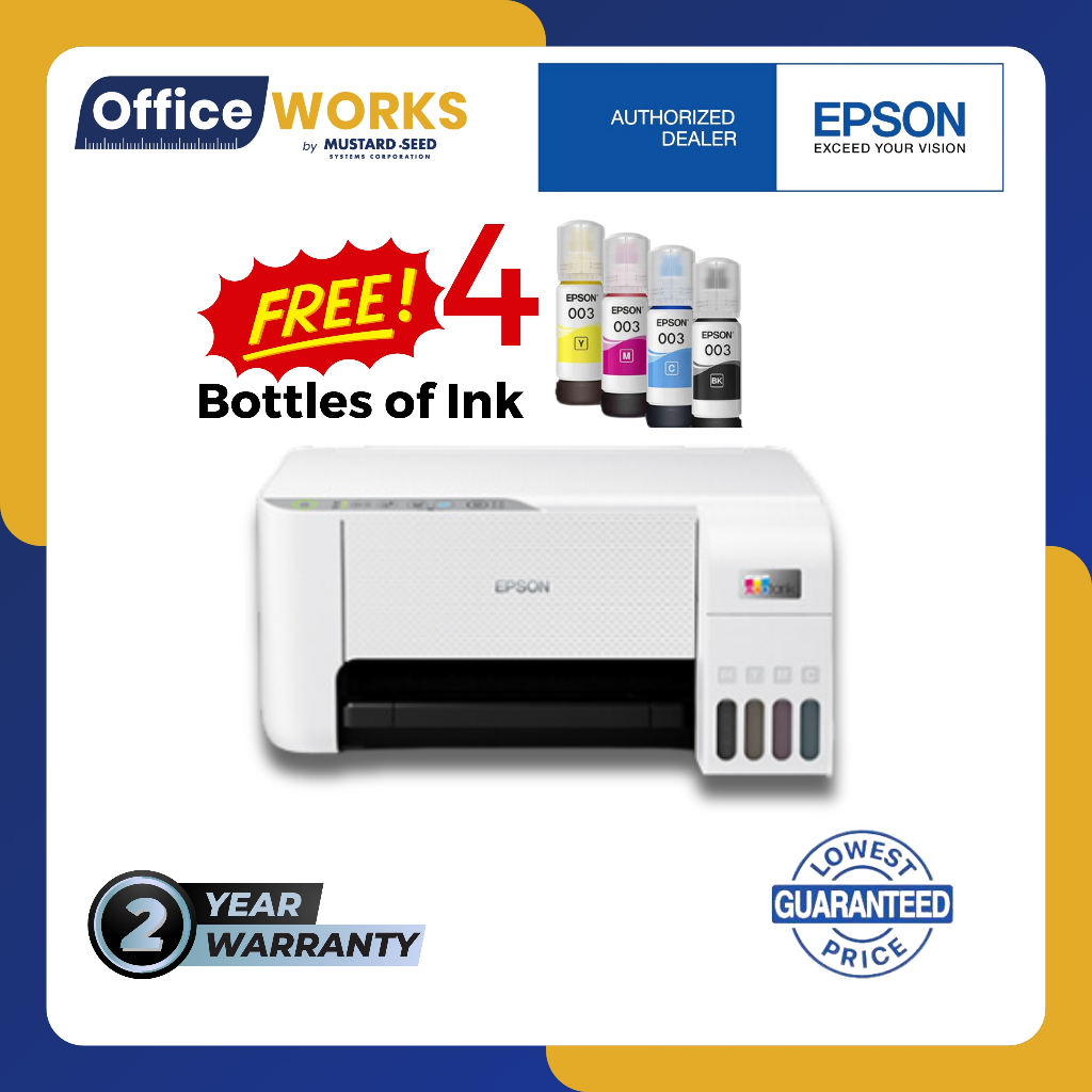 Epson Printer / Epson Ecotank L3216 A4 / All in One Printer / Printer ...