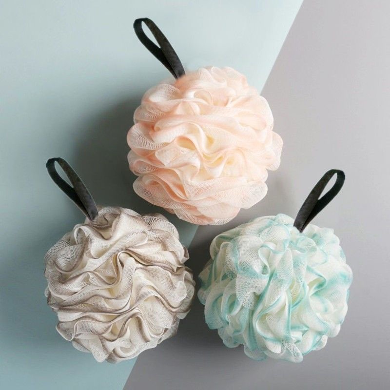 Bath Shower Ball Sponge Bath Loofahs Mesh Pouf Shower Ball Shopee