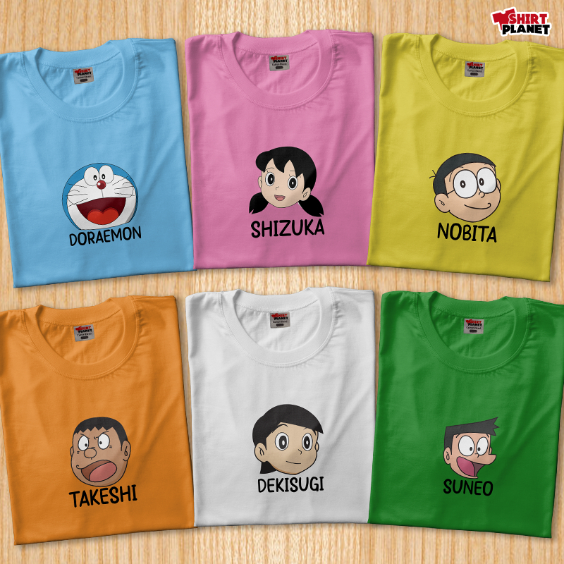 New Doramon Design Collection Doraemon Nobita Shizuka Suneo Takeshi ...