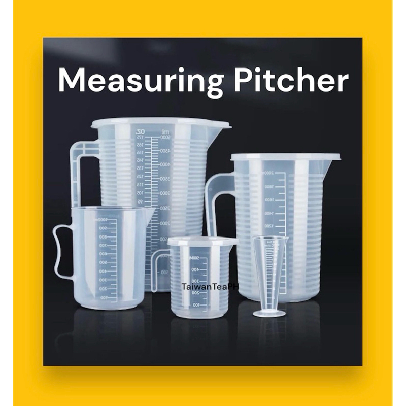 Heat Resistant Measuring Cup Pitcher for Milktea Baking Beverage ...