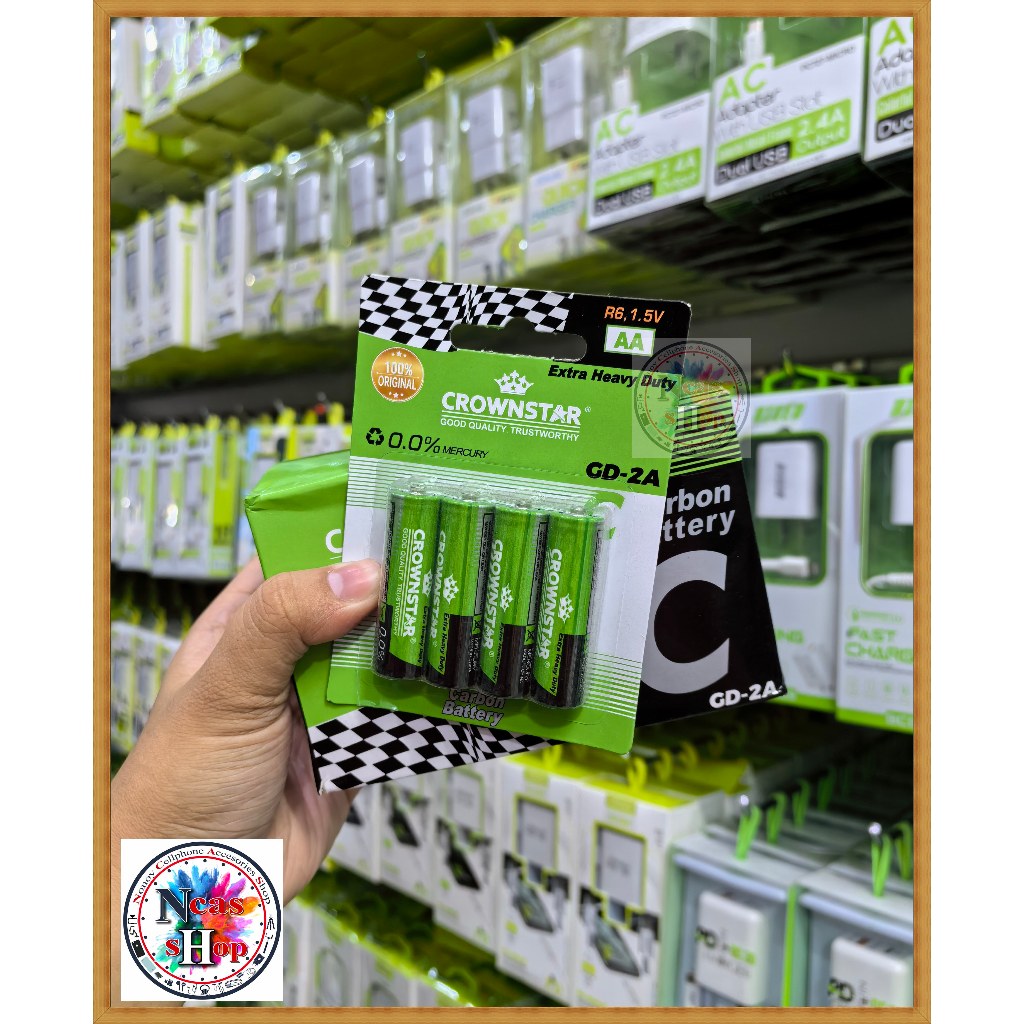 HTM BATTERY 100% Orignal Extra Heavy Duty AA CARBON Battery | Shopee ...